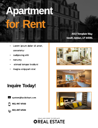 Free For Rent Flyer Templates & Examples