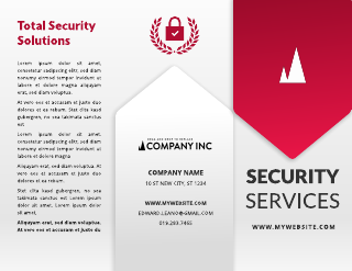 Free Security Brochure Templates & Examples