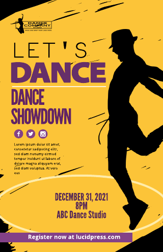 Free Dance Poster Templates & Examples