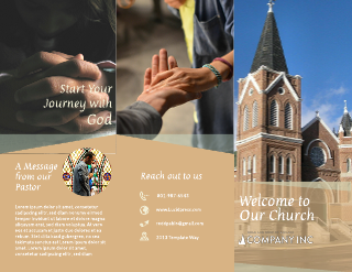 Free Church Brochure Templates & Examples