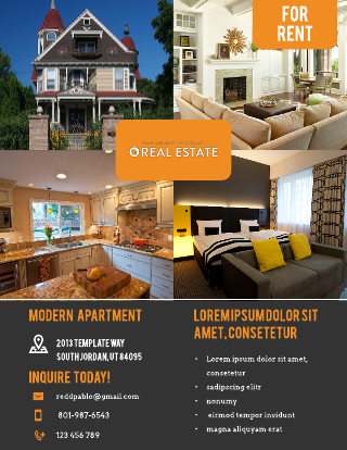 Free For Rent Flyer Templates & Examples