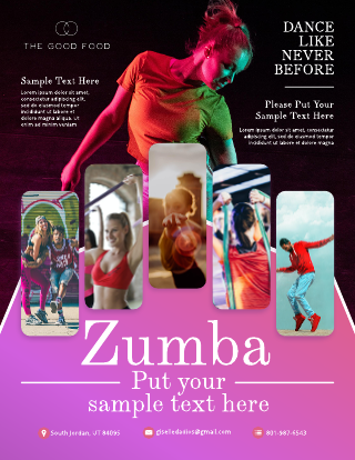 Free Zumba Flyer Templates & Examples
