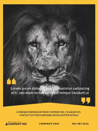 Free Animal Rights Poster Templates & Examples