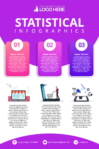 Free Statistical Infographic Templates & Examples
