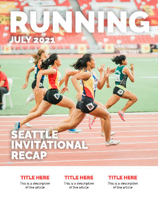 Free Sports Magazine Cover Templates & Examples