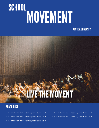 Free School Magazine Layout & Cover Templates & Examples