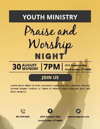 Free Church Flyer Templates & Examples