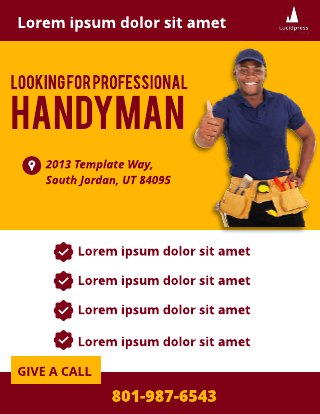 Free Handyman Flyer Templates & Examples