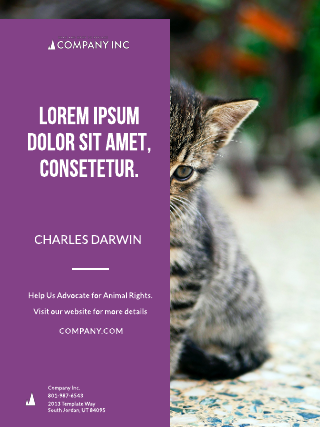 Free Animal Rights Poster Templates & Examples