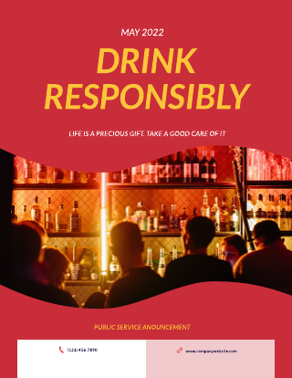 Free Alcohol Awareness Poster Templates & Examples