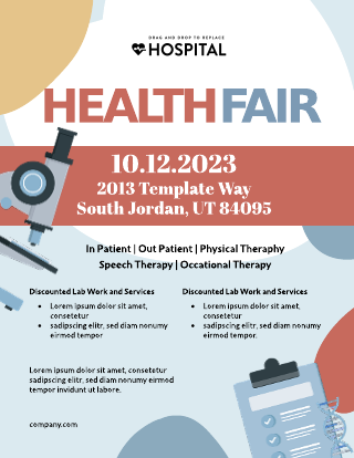 Free Health Fair Flyer Templates & Examples