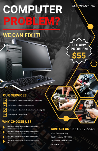 Free Tech Flyer Templates & Examples