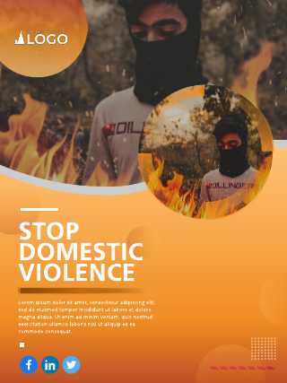 Free Domestic Violence Poster Templates & Examples