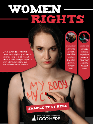 Free Womens Rights Poster Templates & Examples