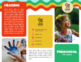 Free Preschool Brochure Templates & Examples