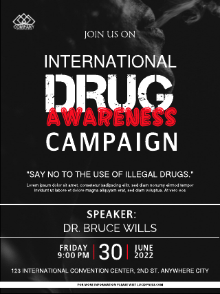 Free Drug Awareness Poster Templates & Examples