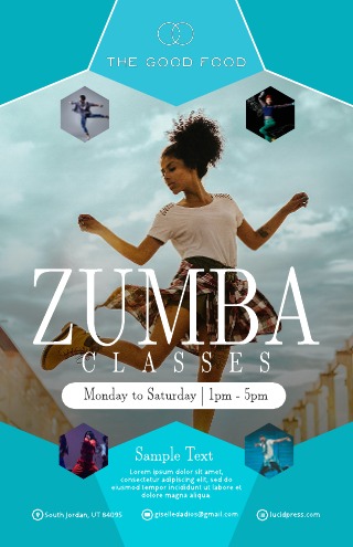 Free Zumba Flyer Templates & Examples