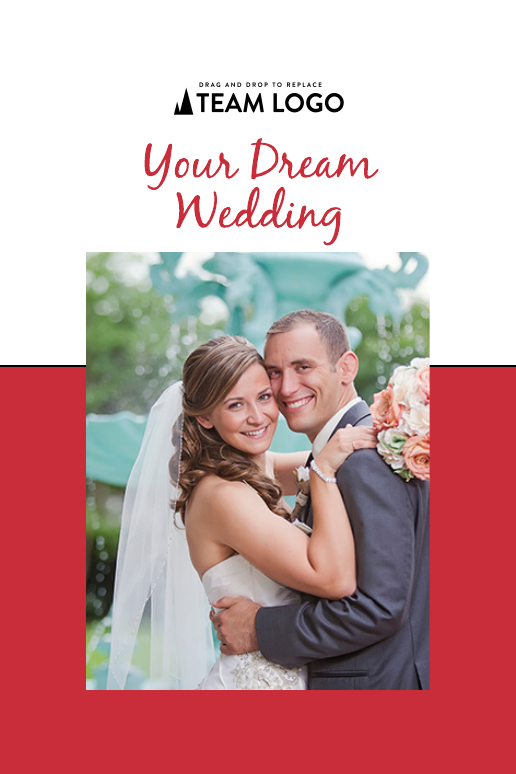 Red Flowers Postcard Template | Marq