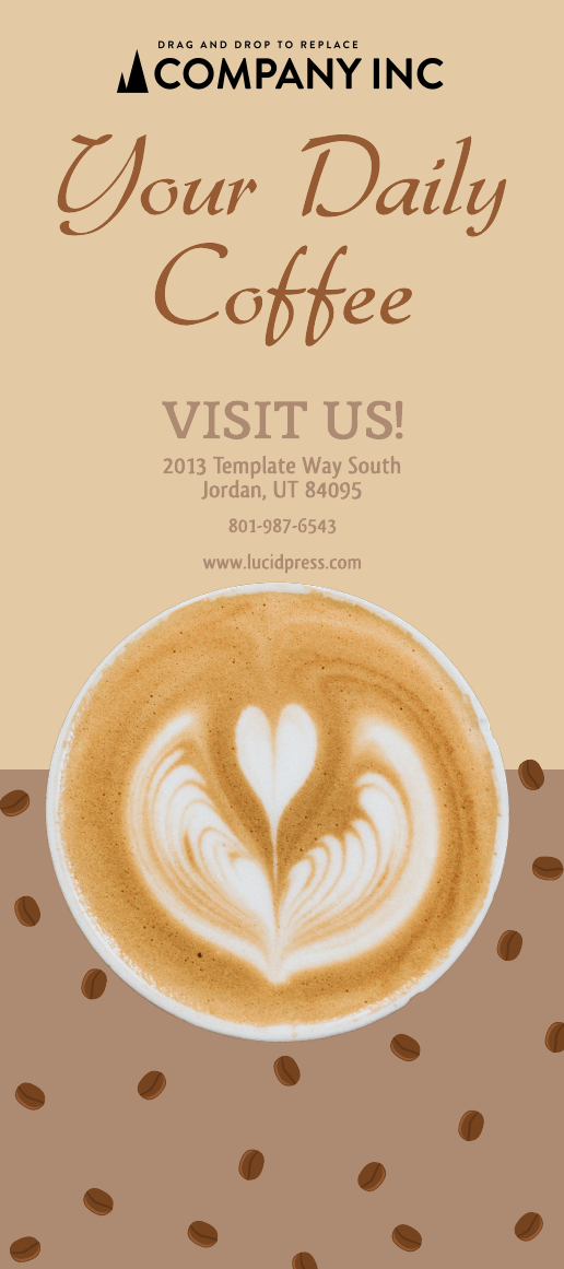 Museum Rack Card Template | Marq